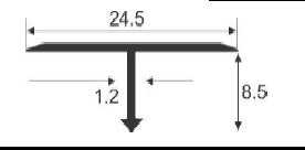 Profil T negru - TLA207.16 – PROFLUX.RO