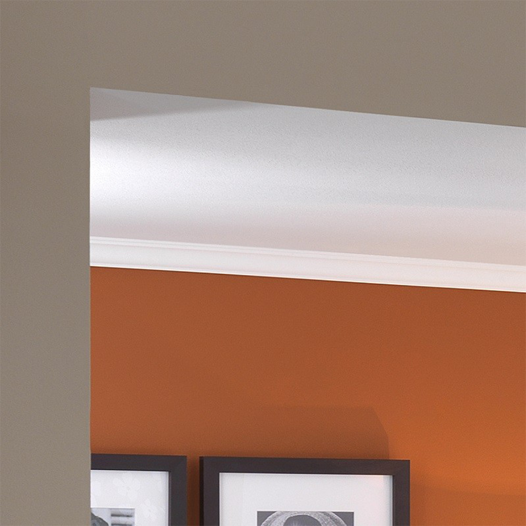 Cornisa decorativa tavan din polistiren Nomastyl H 45x50x2000 – PROFLUX.RO